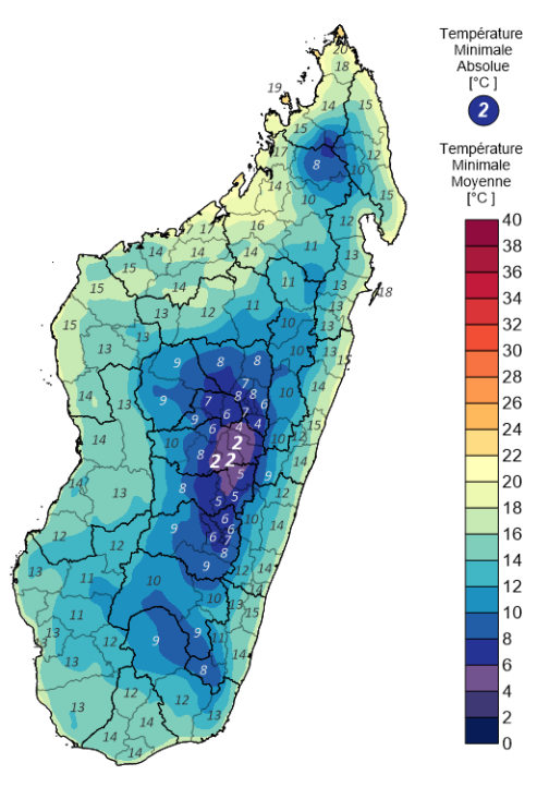 Prévisions deux semaines - Météo Madagascar