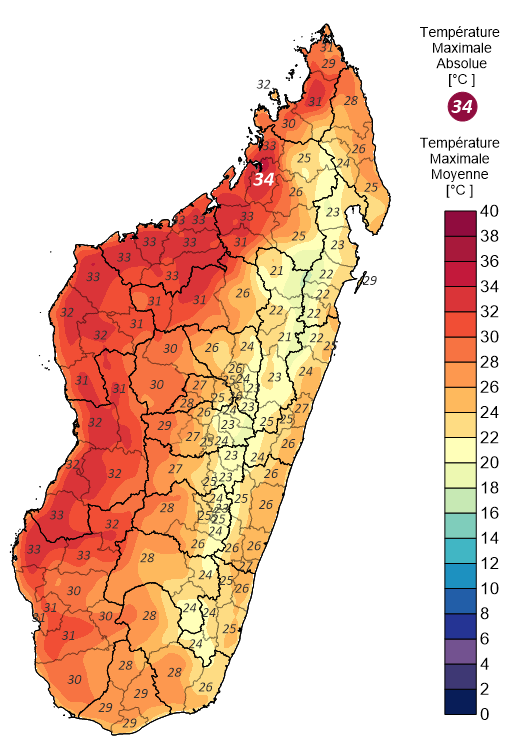 Prévisions deux semaines - Météo Madagascar